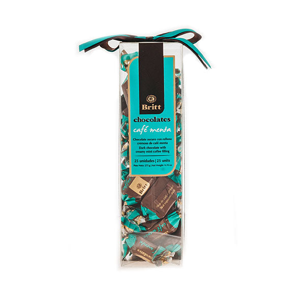 Chocolate Oscuro con Café Menta de Café Britt – Café Britt Costa Rica
