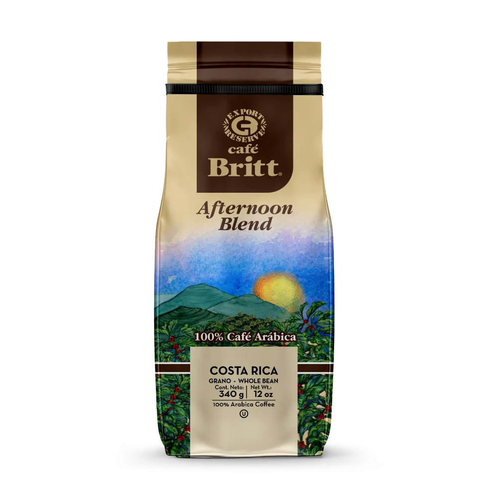 Afternoon Blend de Café Britt | La Esencia del Café de Costa Rica para ...