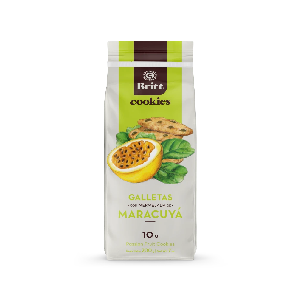 Galletas de Maracuyá Britt - Delicia Tropical Hecha a Mano – Café Britt ...