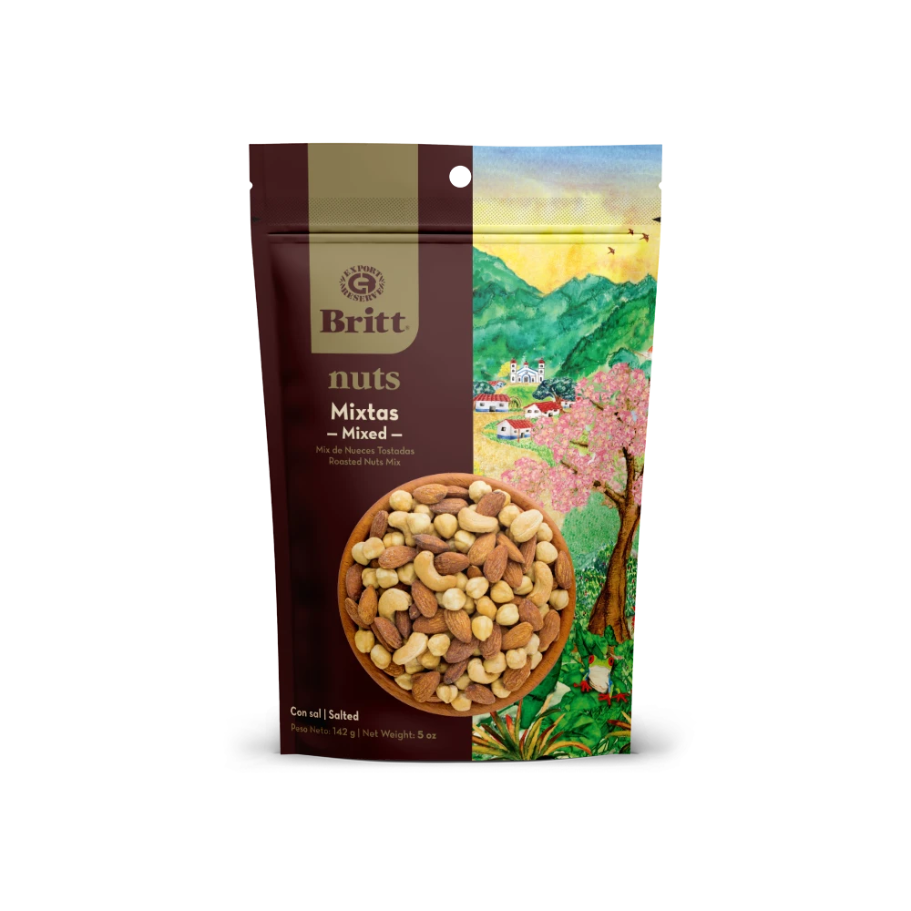 Nueces Tostadas Britt: El Snack Gourmet Ideal – Café Britt Costa Rica